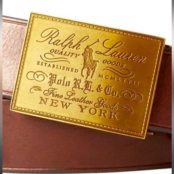 Ralph Lauren | Accessories | Bnwt Polo Ralph Lauren Heritage Plaque ...